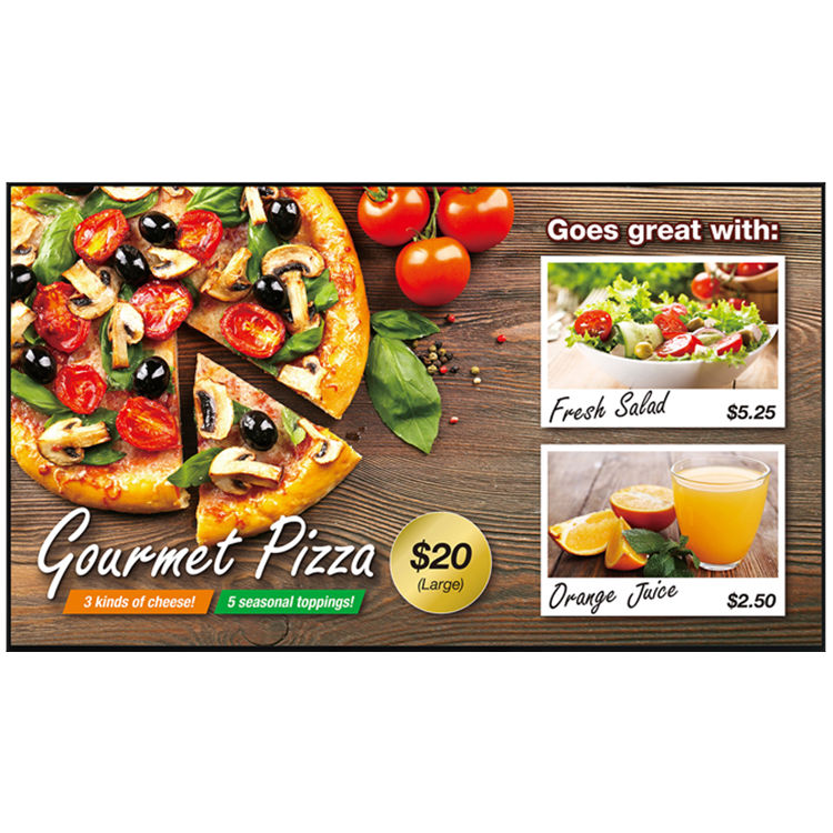 Sharp PN-R606 60"-Class Full HD Commercial LED Monitor – OfficeWonderland