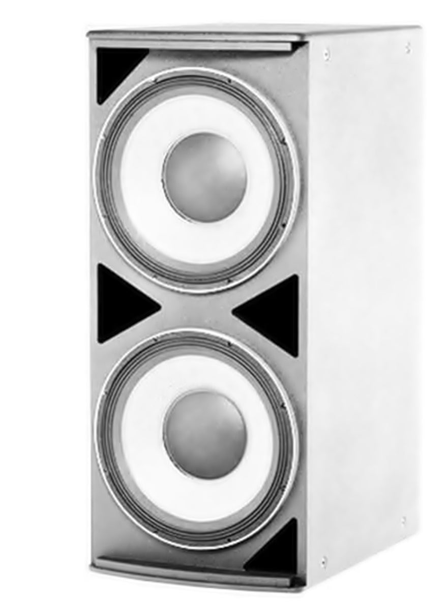 JBL ASB6128-WH High Power Dual 18" Installation Subwoofer (White ...