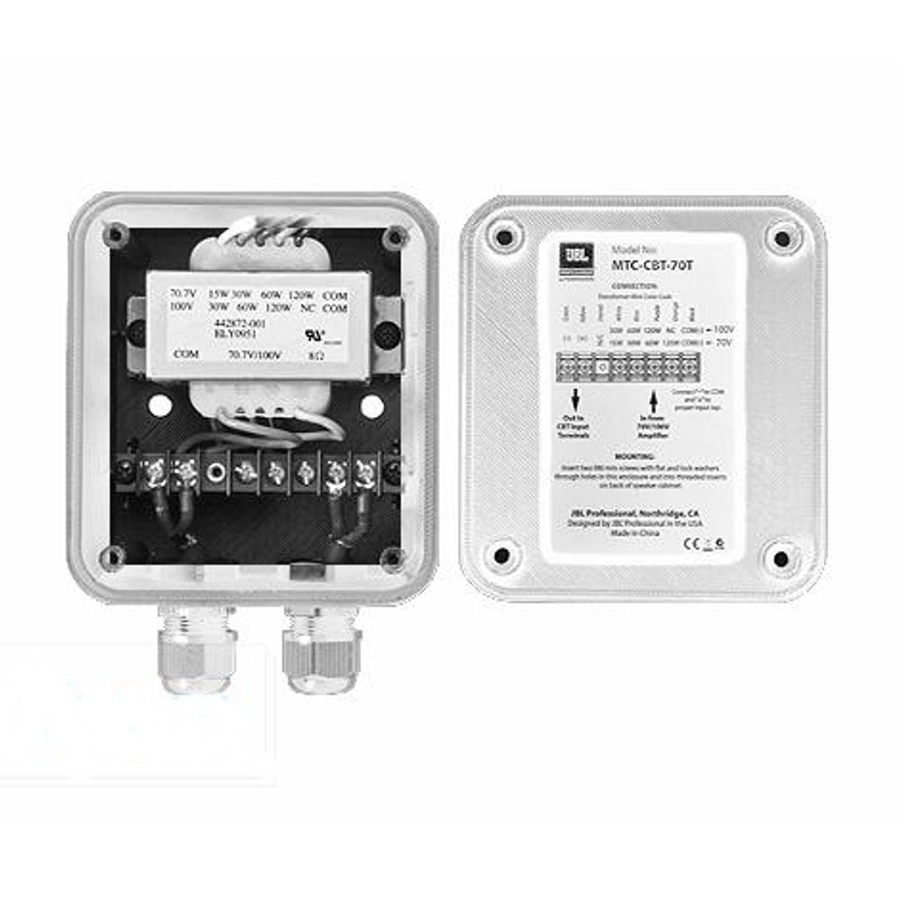 JBL MTC-CBT-70T-WH Bolt-On Transformer Module (White) – OfficeWonderland