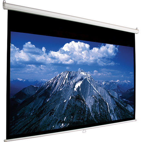 Draper 800004 AccuScreen Manual Projection Screen - 52" x 92" - Matte ...