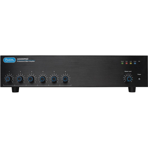 Atlas Sound AA400PHD 6-Channel 400W Mixer Amplifier – OfficeWonderland