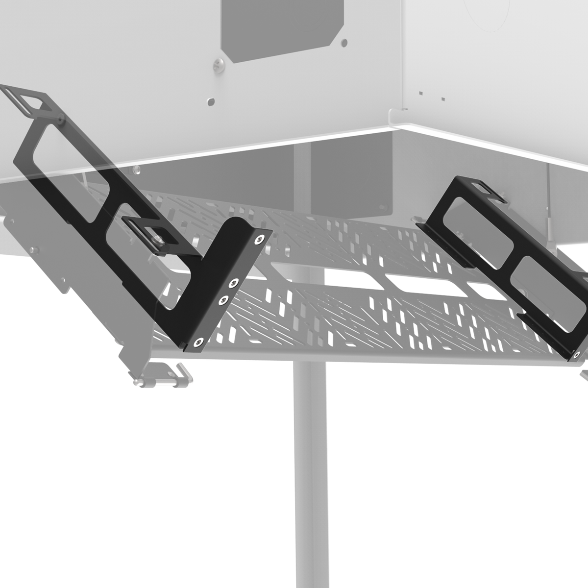 Atlas Sound CR Series Optional Sliding Rack Rails for CR222 Versions C ...