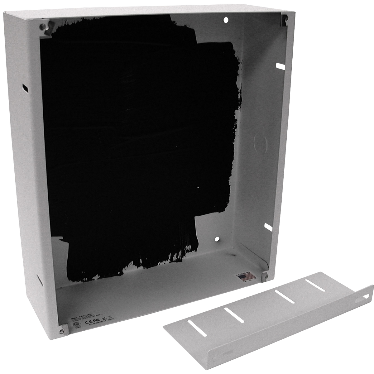 Atlas Sound Flush Mount Enclosure for IP Addressable Speakers with Dis ...