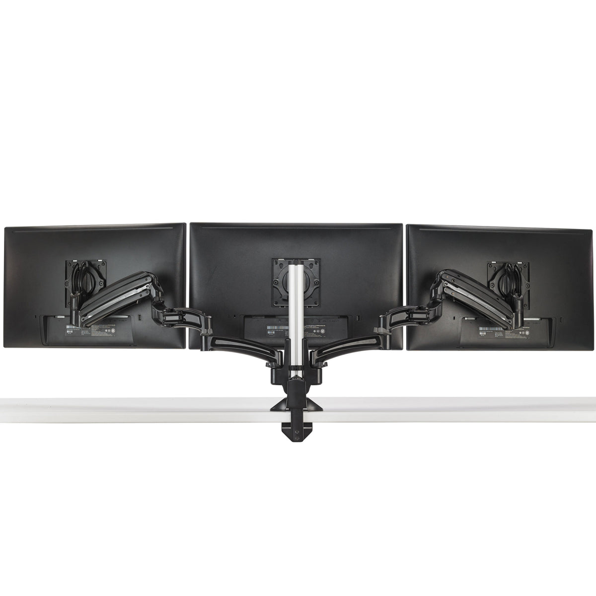 Chief KXC330B Low-Profile Triple Monitor Arms, Column Desk Mount, Blac ...