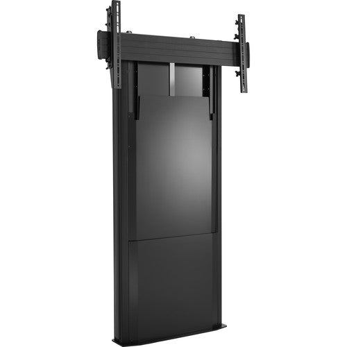Chief LFD1U Fusion Dynamic Height-Adjustable Floor to Wall Monitor Sta ...