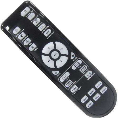 Optoma BR-3058B Remote Control with Backlight – OfficeWonderland