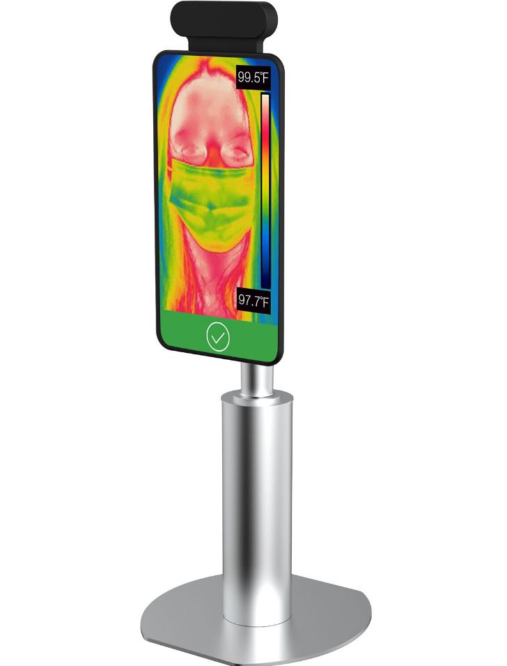 Peerless-AV THR-100-COUNTER Tabletop Stand Mount for 8" Temperature Se ...