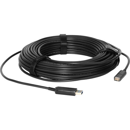 Vaddio USB 3.0 Type C to Type A Active Optical Cable - Plenum Rated 30 ...