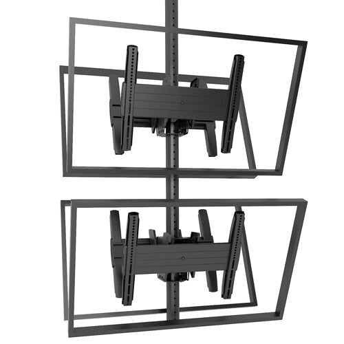 Chief Fusion MCB1X2U Medium Stacked Ceiling Mount For 26 - 50" Display ...