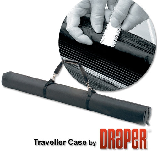Draper 230101 Traveller Portable Projection Screen Fiberglass Matt Whi ...