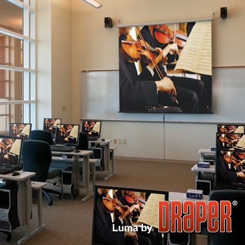 Draper Luma 207205 Manual Projector Screen - 100" - 16:9 - Ceiling Mou ...