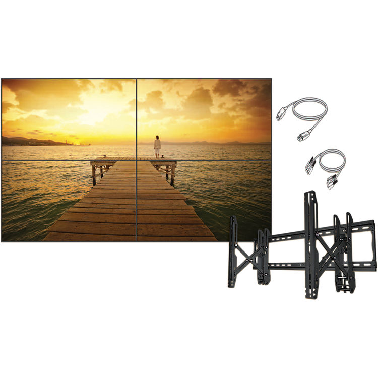 LG 55VM5BW-4C 55" 2x2 Video Wall Bundle – OfficeWonderland