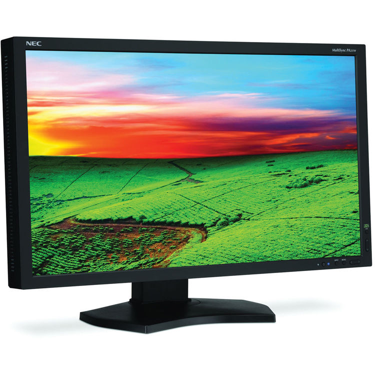 NEC MultiSync PA231W-BK 23" Widescreen LCD Computer Display ...