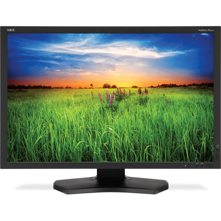 NEC MultiSync PA301W-BK 30" Wide Gamut LCD Desktop Monitor ...