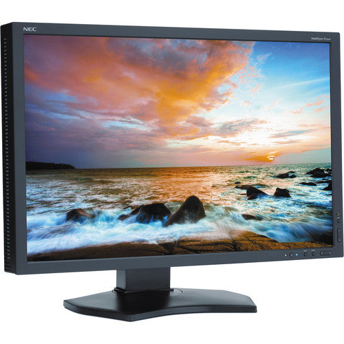 NEC P242W-BK 24" LED Backlit IPS LCD Monitor – OfficeWonderland