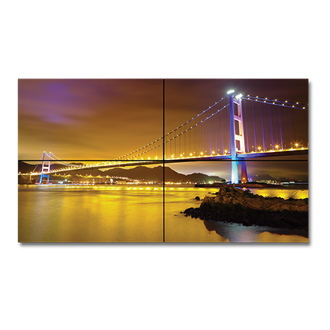 NEC X464UNS-TMX4P 46" LED-Backlit 3.5mm Bezel 2x2 Video Wall Bundle ...