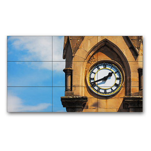 NEC X555UNV-TMX9P 55" Ultra Narrow Bezel S-IPS Tile Matrix Video Wall ...