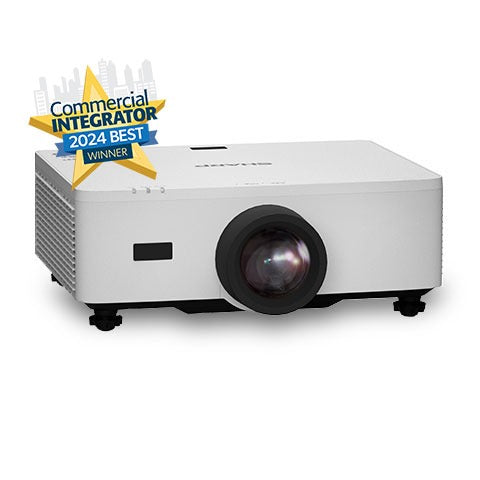 Sharp XP-P601Q-W 6,000 LUMEN, 4K UHD, LASER, DLP PROJECTOR ...
