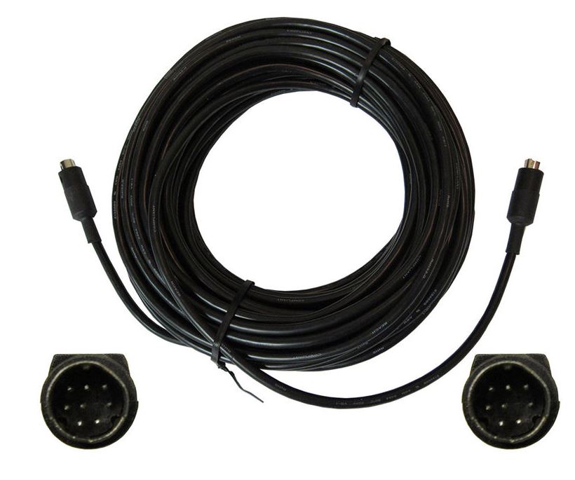 PTZOptics VISCA-25 8-Pin Male to Male Cascade Cable (25 ...