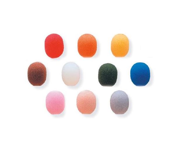 AKG Acoustics W77C 5-Piece Multi-Colored Windscreen 6000H05750 ...