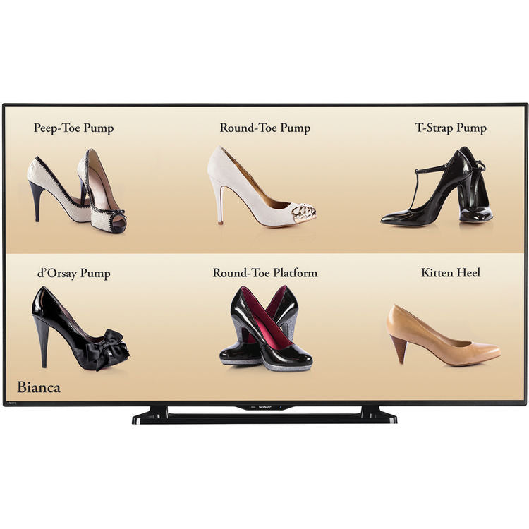 Sharp PN-LE601 60" Full HD Commercial LCD TV – OfficeWonderland