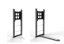Smart WSK-SINGLE Wall Stand Kit for Single Integrated Flat Panel ...